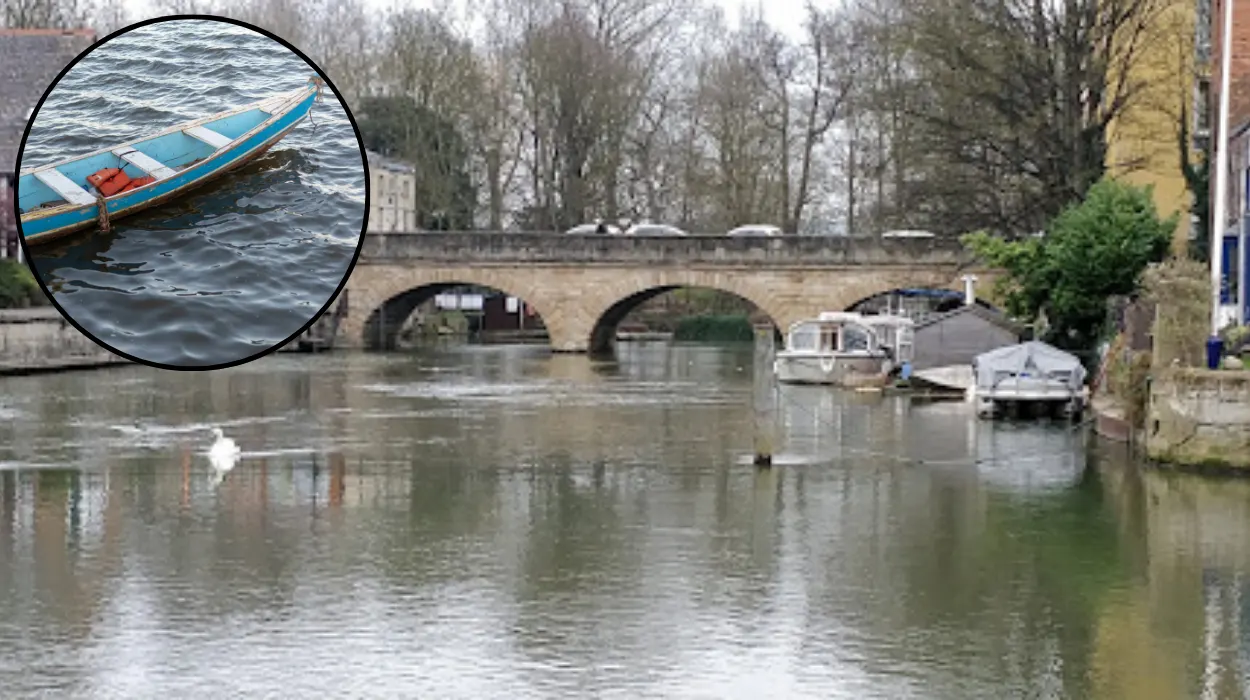 Man rescued at Folly Bridge Oxford boat crash in 2026